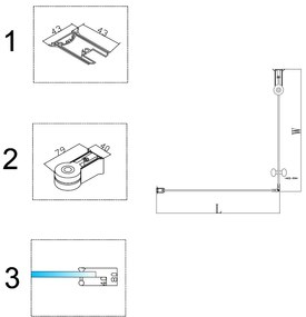 BPS-koupelny Čtvercový sprchový kout HYD-SK1190B 90x90 chrom/transparent - bez vaničky