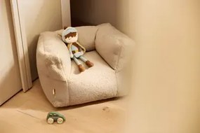 Jollein Křeslo dětské Beanbag Teddy Warm Sand / od 12 měsíců / 40×46×3