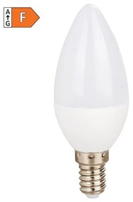 Diolamp SMD LED žárovka matná Candle C37 8W/230V/E14/6000K/750Lm/200°