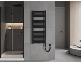 Mexen Hades, elektrické topné těleso 1200 x 500 mm, 600 W, černá, W104-1200-500-2600-70