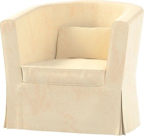 Potah na křeslo IKEA Ektorp Tullsta barva ekr látka lesklé, sametová