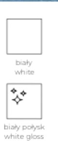 Arkos Šatní skříň Milena 200 Kombinace barev: Bílá+bílá
