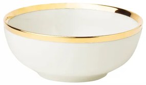 Lunasol - Miska se zlatým lemem 16 cm set 4 ks – Flow (492542)