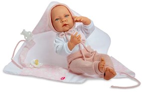 Berjuan panenka miminko Newborn Special Boutique Doll s příslušenstvím 45cm