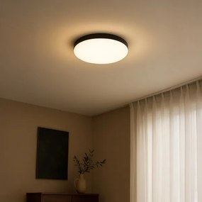 LED Koupelnové stropní svítidlo se senzorem MAYA LED/13W/230V IP44 černá