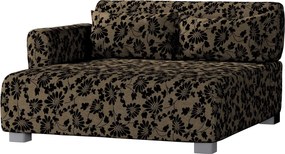 Potah na pohovku Mysinge dlouhý barva béžová látka pletený vzor, vzorované