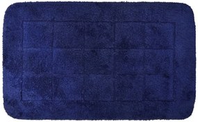 Ridder DELHI Koupelnová předložka 50x80 cm s protiskluzem, 100% polyester, tmavě modrá 1712303
