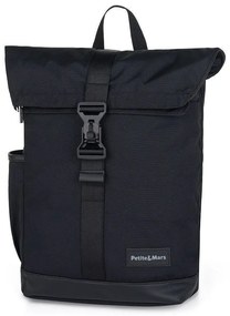 Petite & Mars Batoh přebalovací na kočárek Jackob Absolute Black