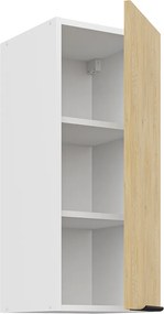 CREMONA bc | horní skříňka 30 G-72 1F policová | 30 cm | bílá/cremona