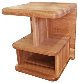 Noční stolek DUBLIN 204 masiv dub, český výrobek