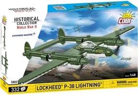 COBI 5882 II WW Lockheed P-38 Lightning / 332 kostek / 1:48 / od 7 let