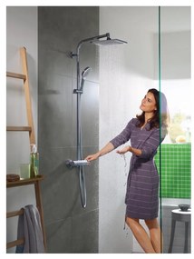 Hansgrohe Crometta E - Showerpipe 240 1jet EcoSmart 9 l / min s termostatem, chrom 27281000