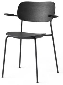 Co Dining Chair, s područkami černě mořený dub Audo (MENU)