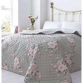 Přehoz přes postel Catherine Lansfield Canterbury Rose, 240 x 260 cm