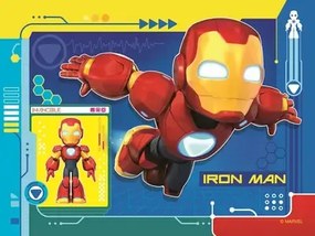 Ravensburger Iron Man a jeho úžasní přátelé / 4v1 / od 3 let