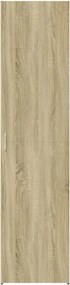 Skříň highboard dub sonoma 50 x 42,5 x 185 cm kompozitní dřevo 3281415