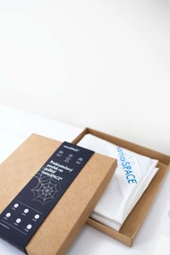 Sada 2 ks protiroztočových povlaků nanoSPACE na polštář 40 x 40 cm