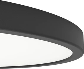 Eglo 901301-LED Str. svítidlo FUEVA LED/17W/230V 2700/4000/6500K pr.38,9cm černá
