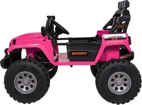 Elektrické autíčko Extreme Sport 4x4 růžové