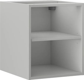 Mexen Box-A, otevřená skříňka s policí 40 cm, šedá matná, 91AX2-0400-470-0-62