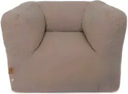 Jollein Křeslo dětské Beanbag Teddy Warm Sand / od 12 měsíců / 40×46×3