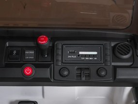 Elektrické autíčko Extreme Sport 4x4 bílé