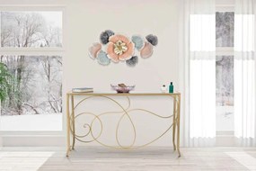 Designová konzole Jeaselle 140 cm zlatá