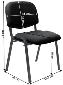 Konferenční židle ISO Halmar