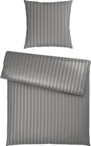 XXXLutz POVLEČENÍ satén barvy stříbra 135/200 cm Dieter Knoll - Online Only povlečení - 008105035301