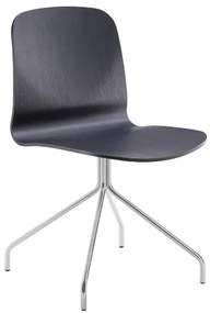MIDJ - Dřevěná židle LIÙ, centrální podnož
