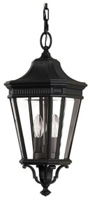 Elstead Feiss FE-COTSLN8-M-BK - Venkovní lustr COTSWOLD LANE 2xE14/60W/230V černá FE-COTSLN8-M-BK