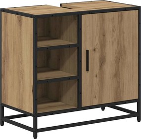 Sada koupelnového nábytku 2 ks Artisanový dub 65 x 33 x 60 cm 3402403