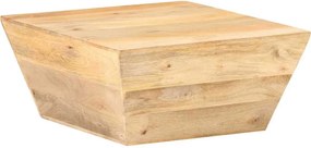 Konferenční stolek ve tvaru V 66 x 66 x 30 cm masivní mangovník 320387