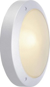 LA 229072 Venkovní svítidlo BULAN stropní stříbrnošedá 230V E14 11W IP44 - BIG WHITE (SLV)