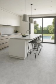Lentex, PVC podlaha - lino Traffic 50 644-03 Prato, na míru, šíře 2m,4m, šedá, bez podkladu, chodba / předsíň