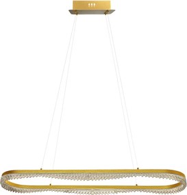 Závěsné LED svítidlo Preciosa, 1x LED 45w, 4000k, g