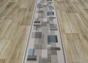 Breno Běhoun LISTRA 97, šíře 100 cm, Šedá/Vícebarevné