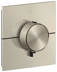 Axor ShowerSelect ID - Termostatická baterie pod omítku, pro 2 spotřebiče, kartáčovaný nikl 36753820