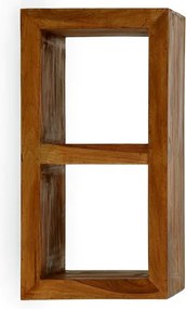 Knihovna z indického masivu palisandr Barva Barva č. 9 - Natural WD-951D/2