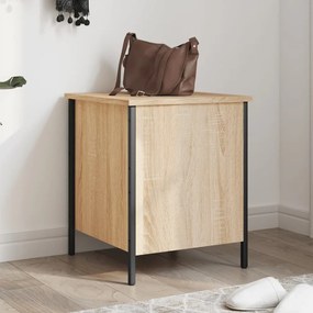 Úložná lavice dub sonoma 40 x 42,5 x 50 cm kompozitní dřevo