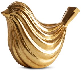EUROFIRANY DEKORAČNÍ SOŠKA VERA 16X9X12 CM ZLATÁ