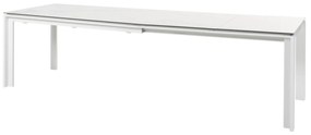 Optimum roztahovací jídelní stůl bílý 220-340 cm