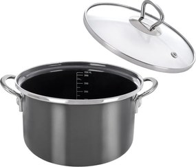 Smaltovaný hrnec s pokličkou 3,25 l Metalic – Orion