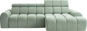 XXXLutz ROHOVÁ SEDAČKA, textil, šalvějově zelená Stylife - Sedací soupravy - 000553019801