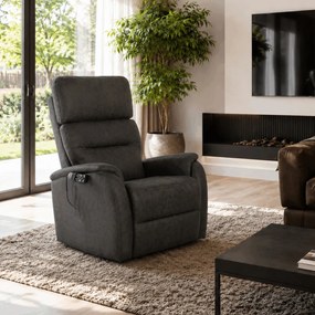 Autronic Polohovací křeslo s elektrickým ovládáním TV-L8904 Barva potahu: Béžová