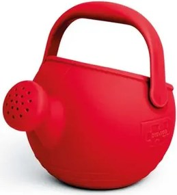 Bigjigs Toys Silikonová konvička Cherry červená / od 18 měsíců
