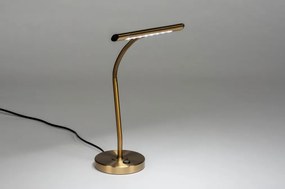 Stolní designová LED lampa Bank Retro Gold