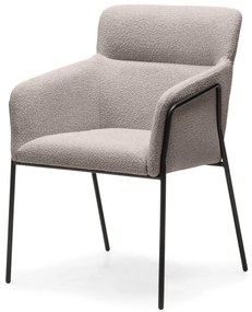 Béžové designové jídelní křeslo HELSINKI