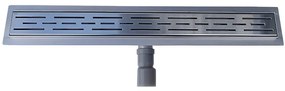 BPS-koupelny Sprchový odtokový žlab DL01 CLASSIC G2 HYD-2650 90 cm, satén