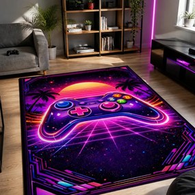 Protiskluzový herní koberec Retro Pad